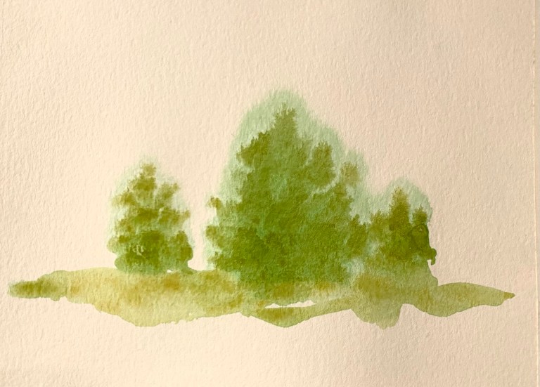 3 Easy Techniques for Painting Trees in Watercolo(u)r – Always ...